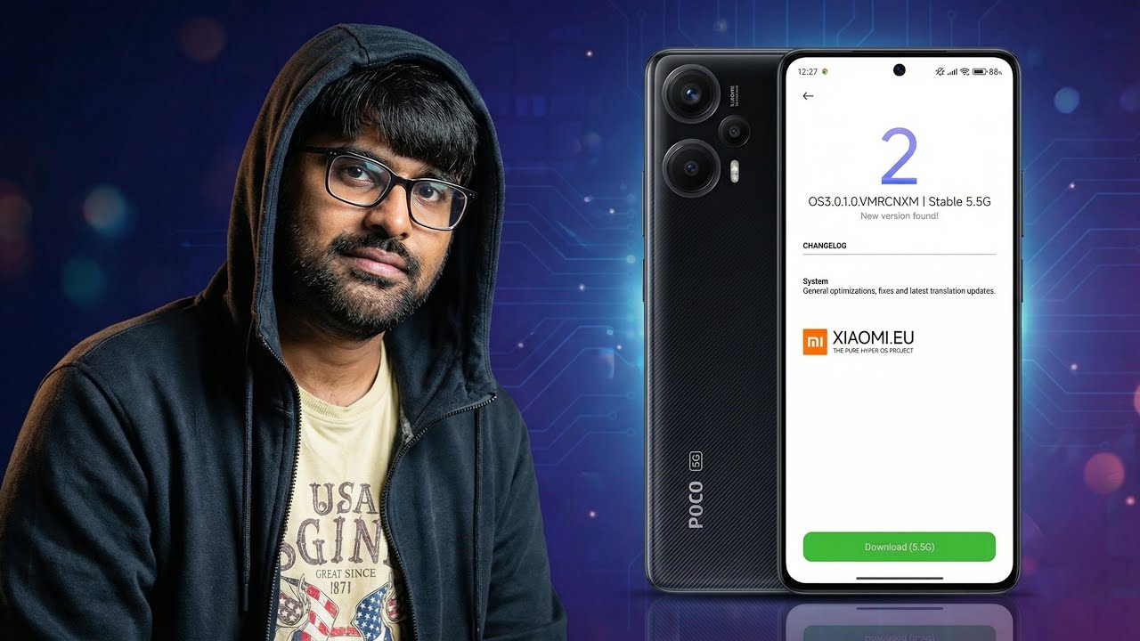 Poco F5 5G HyperOS 3.0 EU Android 15 Is HERE! | Stable 5.5GB Update ...