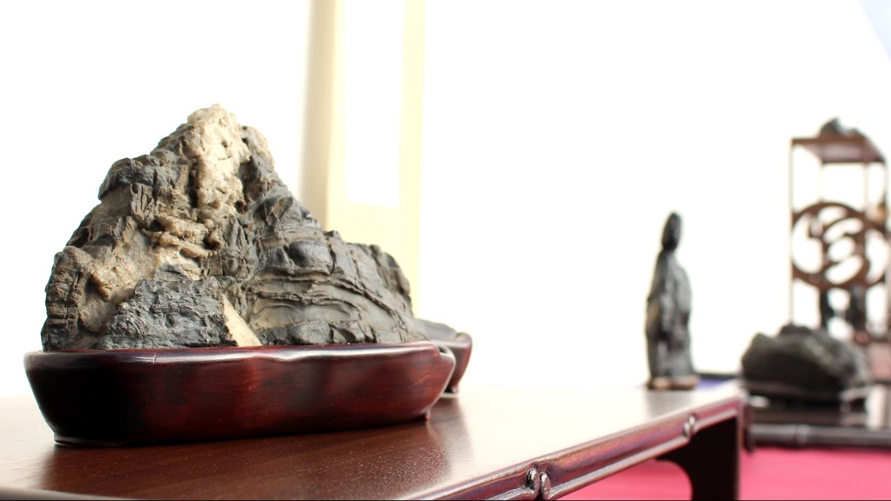 Suiseki, Japanese viewing stones - YouTube