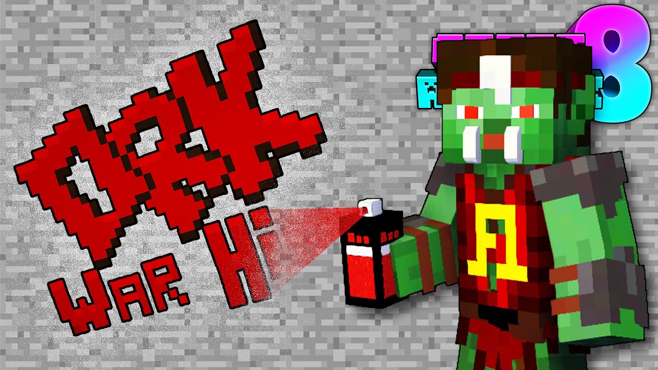 Graffiti in Minecraft - Der Ork schlägt wieder zu 🔨 Craft Attack 8 mit ...