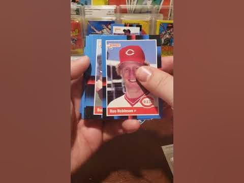 1988 Donruss Baseball Cards Unboxing A Awesome Wax Pack # 