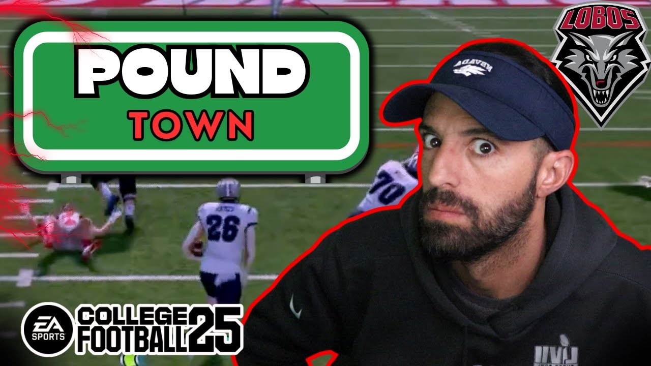 We Take the LOBOS to POUND TOWN | Nevada Wolf Pack Dynasty - YouTube