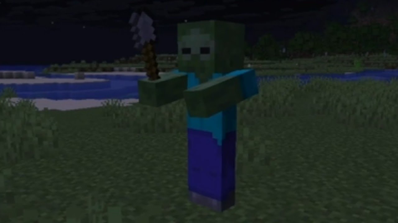 How to Summon a Zombie Holding a Stone Shovel in Minecraft Java Edition ...