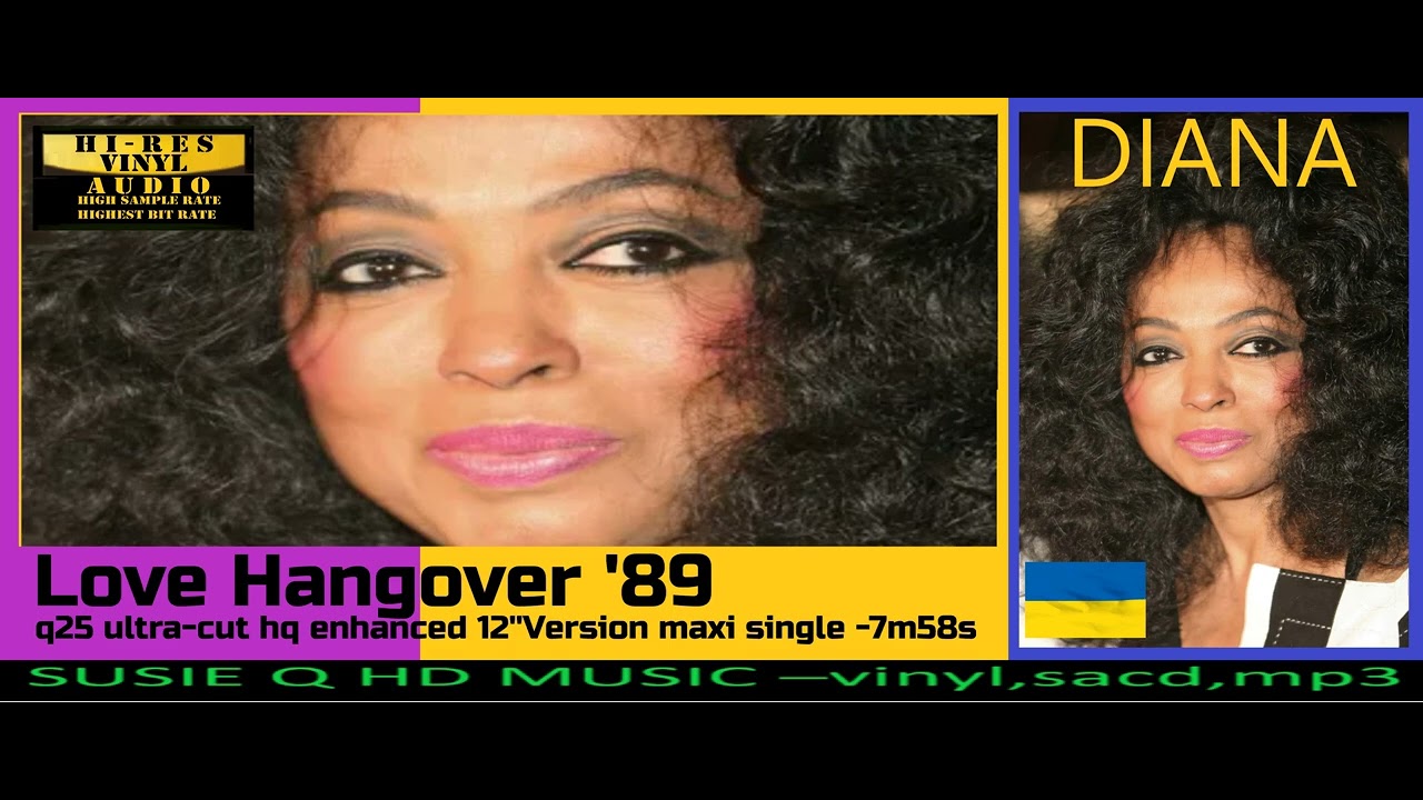 Diana Ross - Love Hangover '89 -q25 ultra cut hq enhanced 12''Version ...