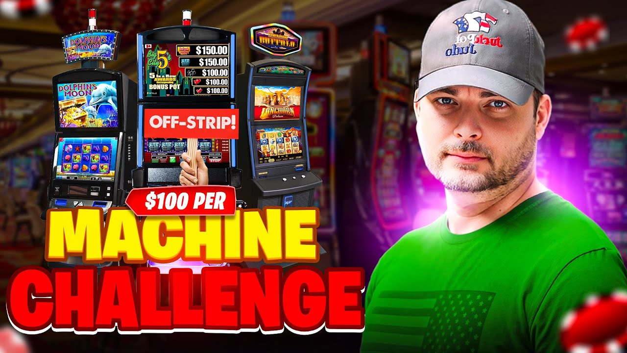 Can I Win the $100 per Machine Challenge Off-Strip? - YouTube