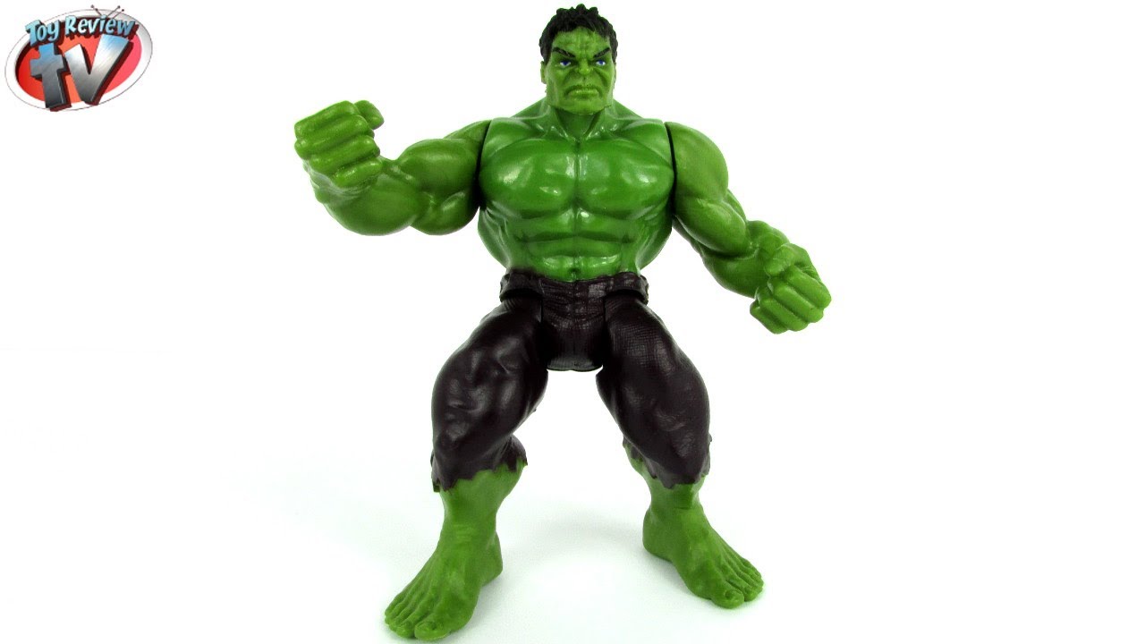Marvel Avengers Assemble Smashing Hero Hulk Figure Toy Review, Hasbro ...