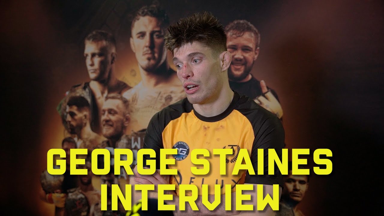 'Paddy Pimblett Hyped Me Up in the Corner!' George Staines Post-Fight ...