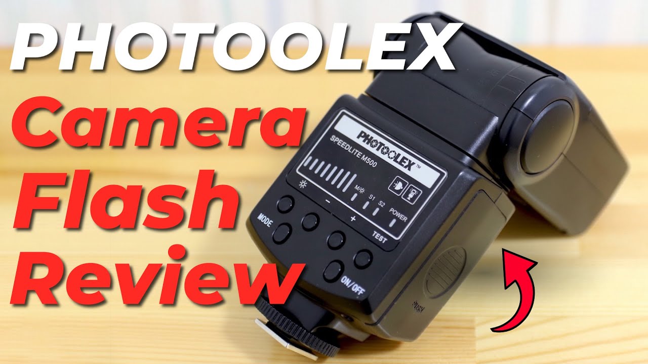 PHOTOOLEX Camera Flash Review: Is it Worth Buying? - YouTube