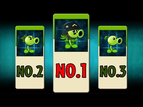 Plants Damage Ranking For Plants vs Zombies 2 - YouTube