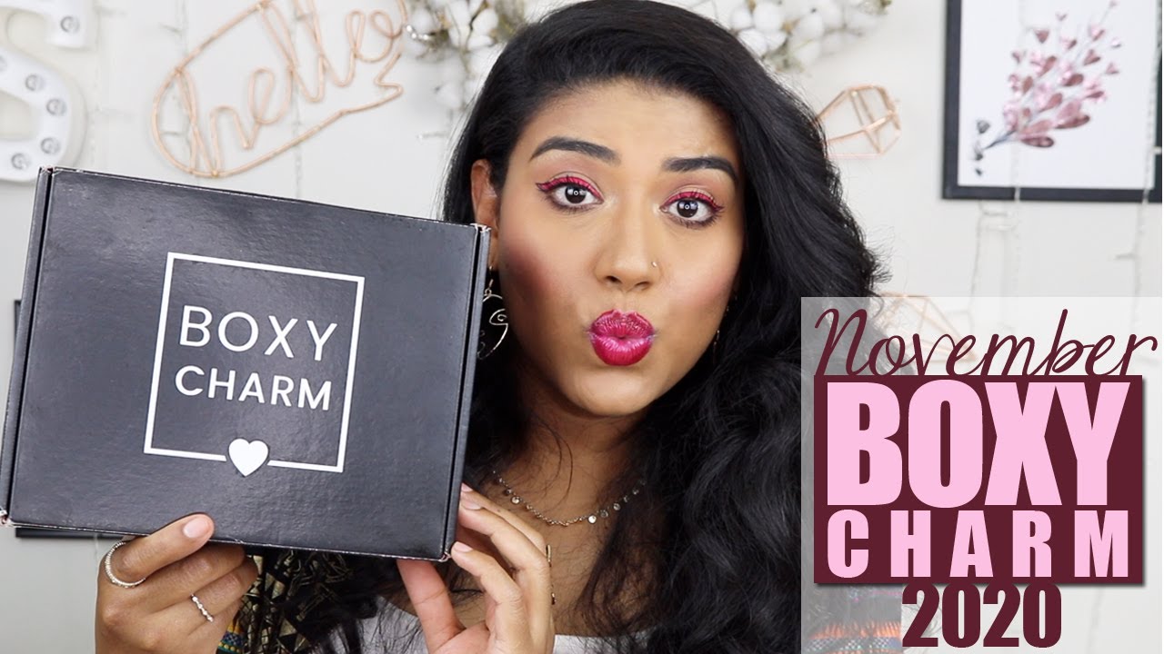 BOXYCHARM NOVEMBER 2020 | UNBOXING - YouTube