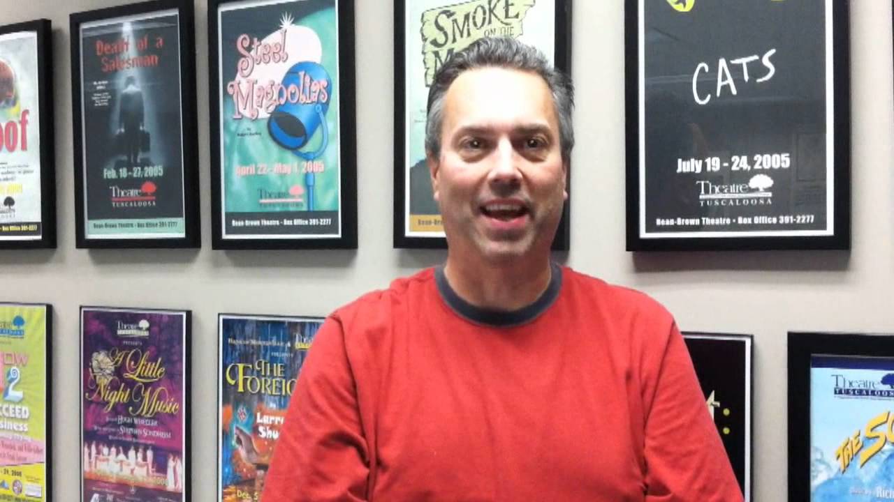 Theatre Tuscaloosa Behind the Curtain - Charles Prosser - YouTube