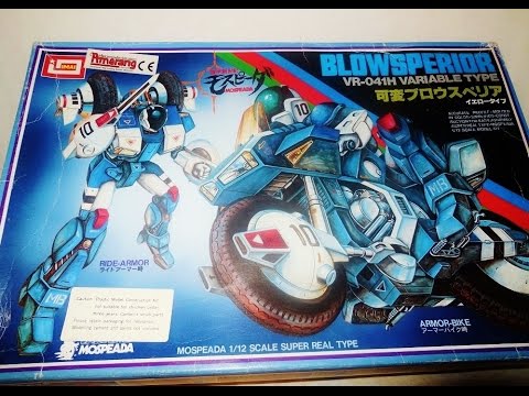 Lancer Robotech VR-04 Genesis Climber Mospeada Figure Review En Español ...
