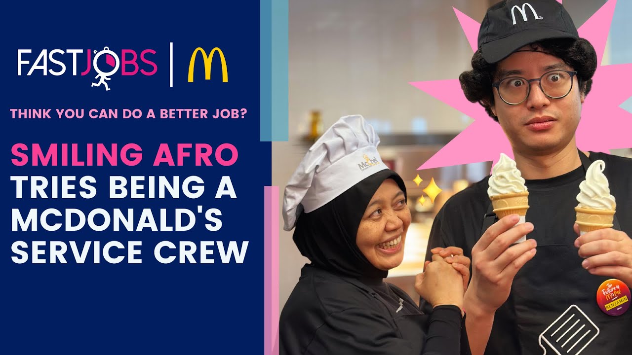 Think You Can Do A Better Job? | Smiling Afro Tries Being A Service ...