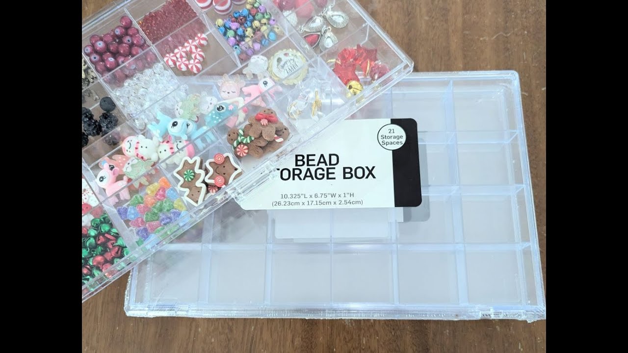 Charm and Bead Boxes... affordable!!! 🏃‍♀️🏃‍♀️ - YouTube