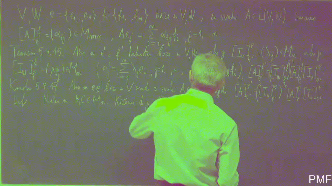 Linearna algebra 2 Matrični zapis operatora 4 - YouTube