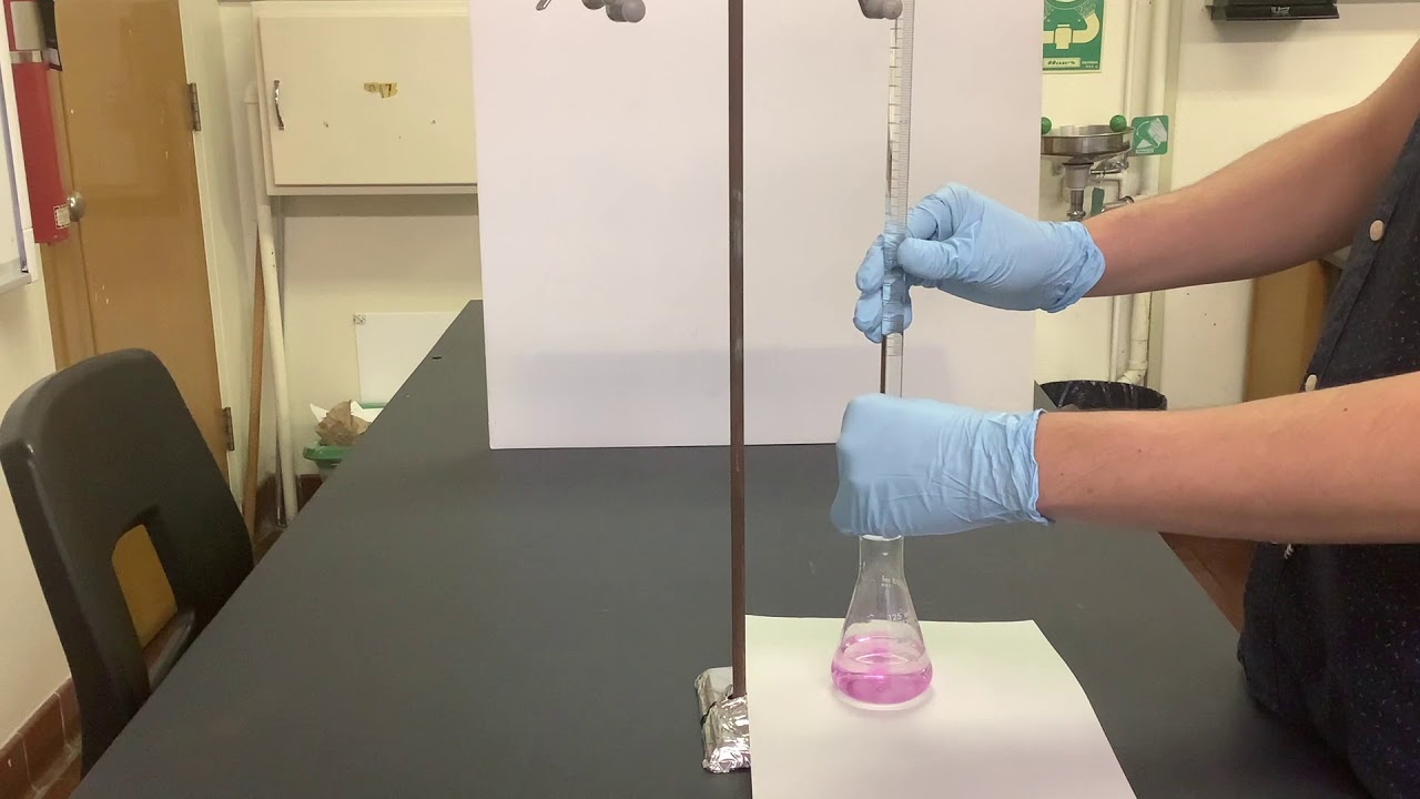 Laboratoire titrage - YouTube