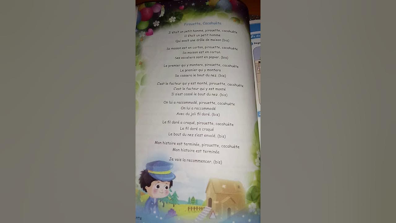 La chanson de pirouette,cacahuète - YouTube
