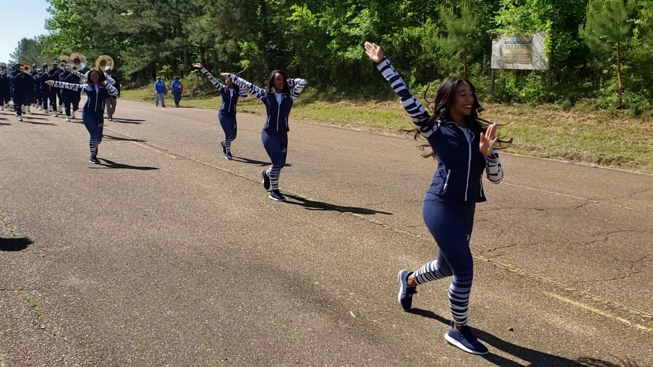 2018-19 JSU Prancing J-settes (B I L G 2) Jackson Parade - YouTube