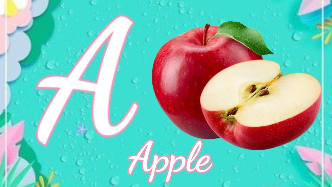Learning alphabets easily | abcd | a for apple b for ball | alphabets ...