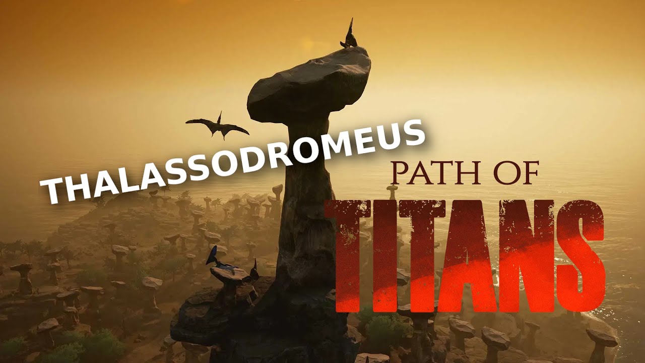 PATH OF TITANS - NUEVO MAPA GONDWA CON VOLADORES Y AQUÁTICOS - YouTube