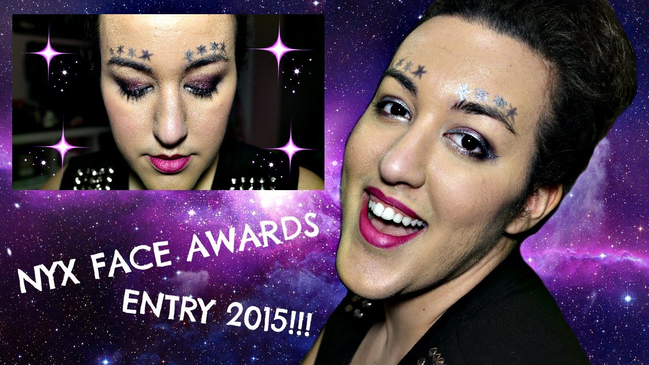 NYX FACE AWARDS GALAXY INSPIRED (ENTRY 2015) - YouTube