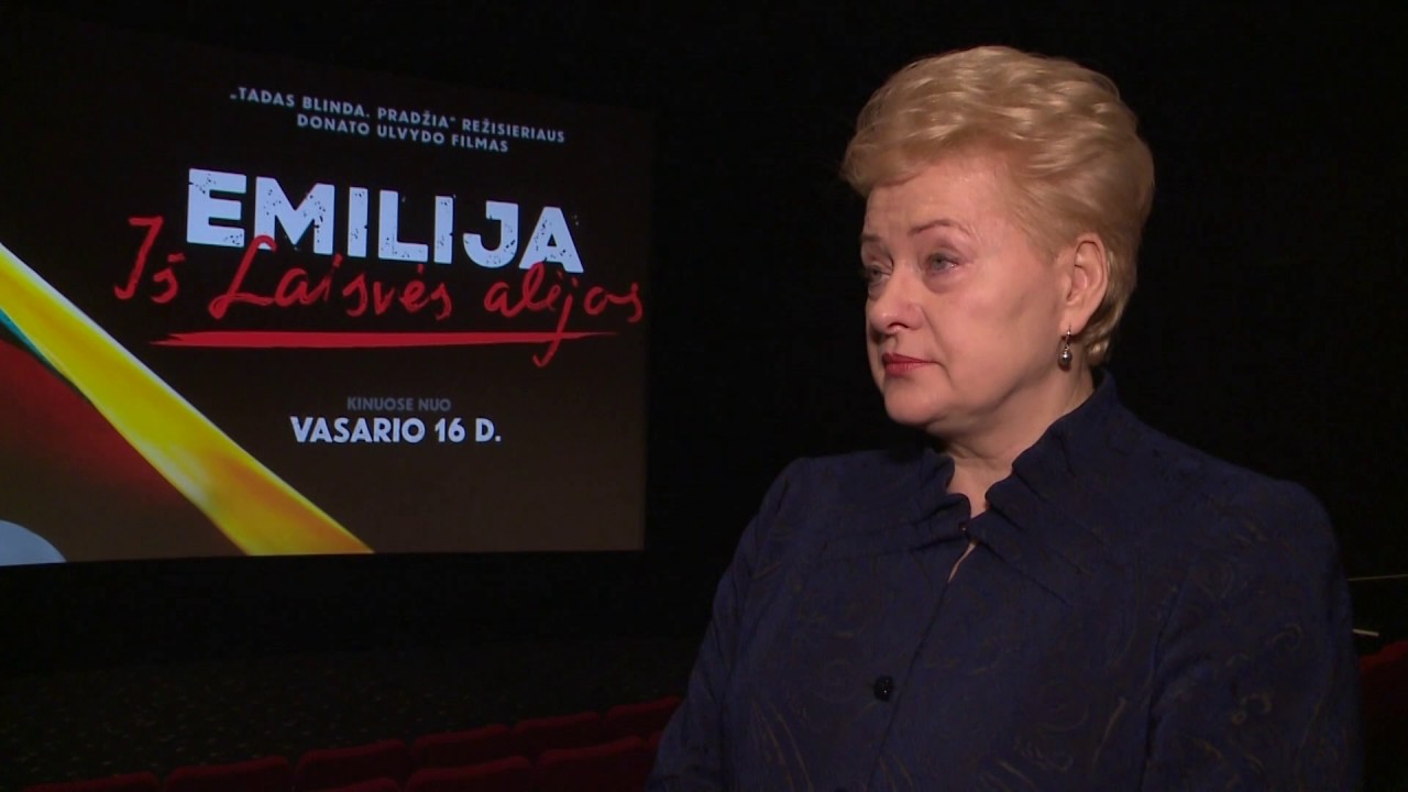 Emilija iš Laisvės alėjos. Įspūdžiai po premjeros. Prezidentė Dalia ...