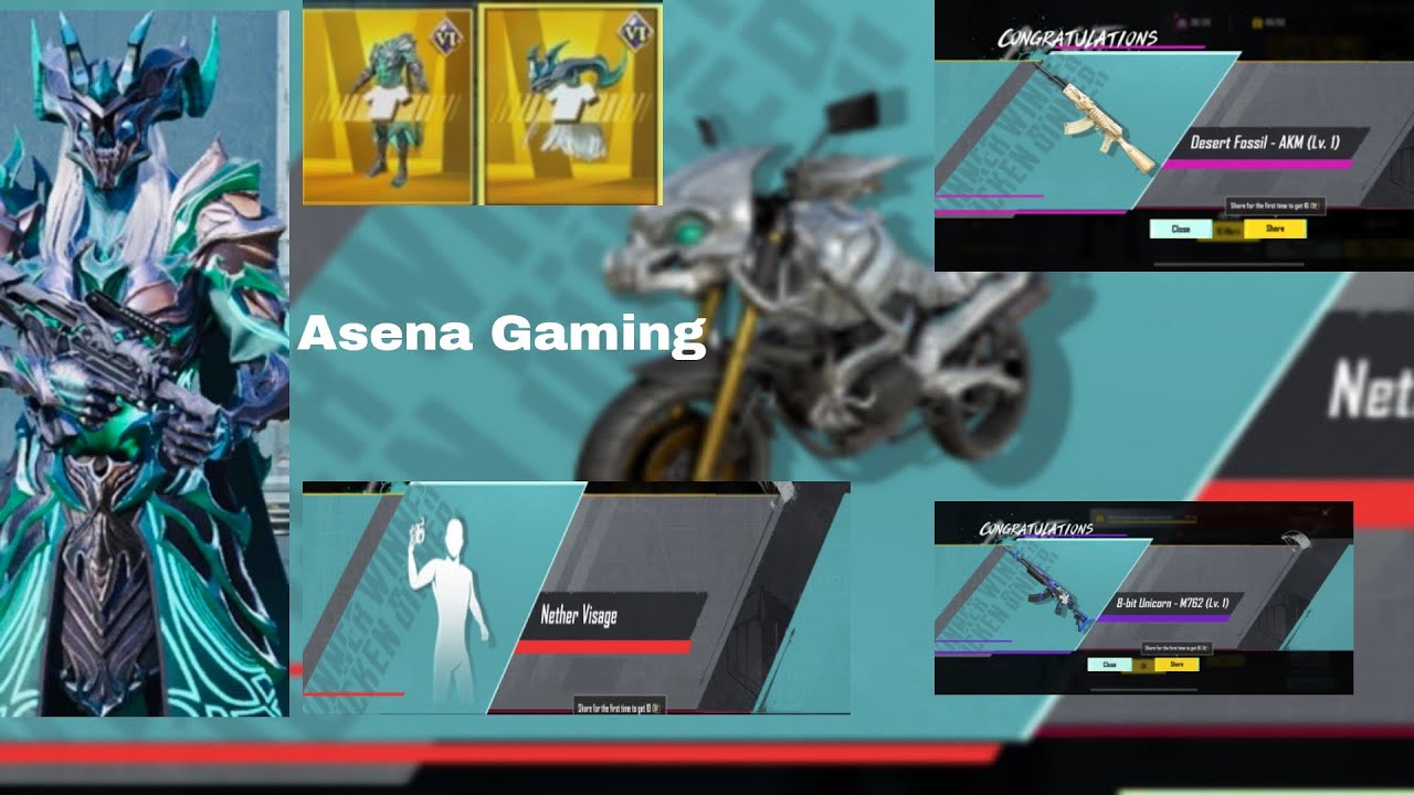 New Pubg Lucky crate 🔥 Neter visage Set crate opening | PUBG MOBILE ...