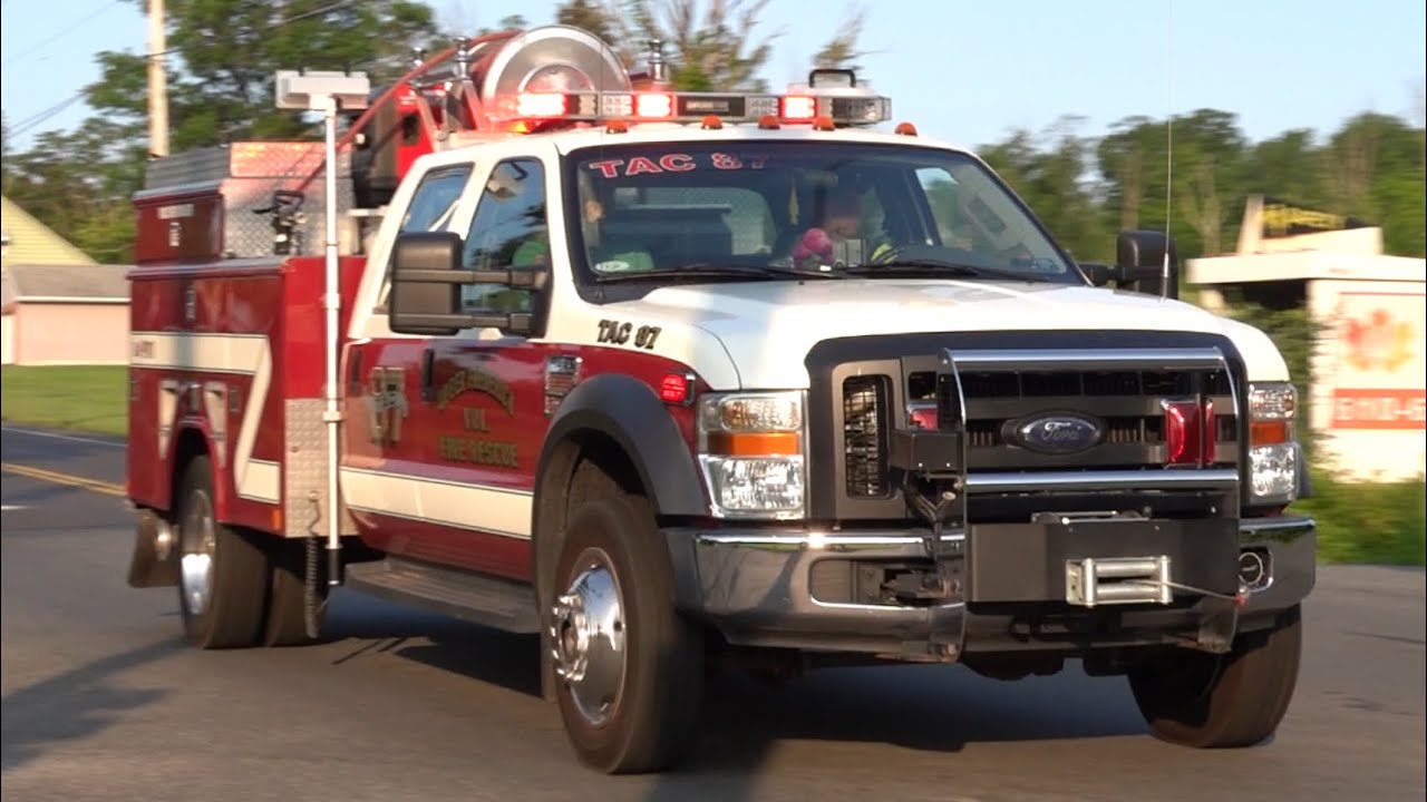 Upper Frederick Fire Company Tac 87 Responding 6/4/25 - YouTube