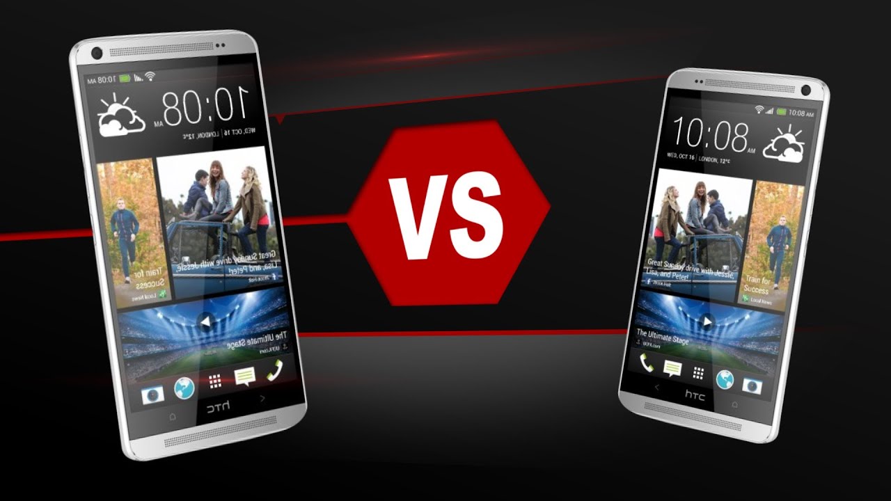 HTC One Max Vs. HTC One - YouTube