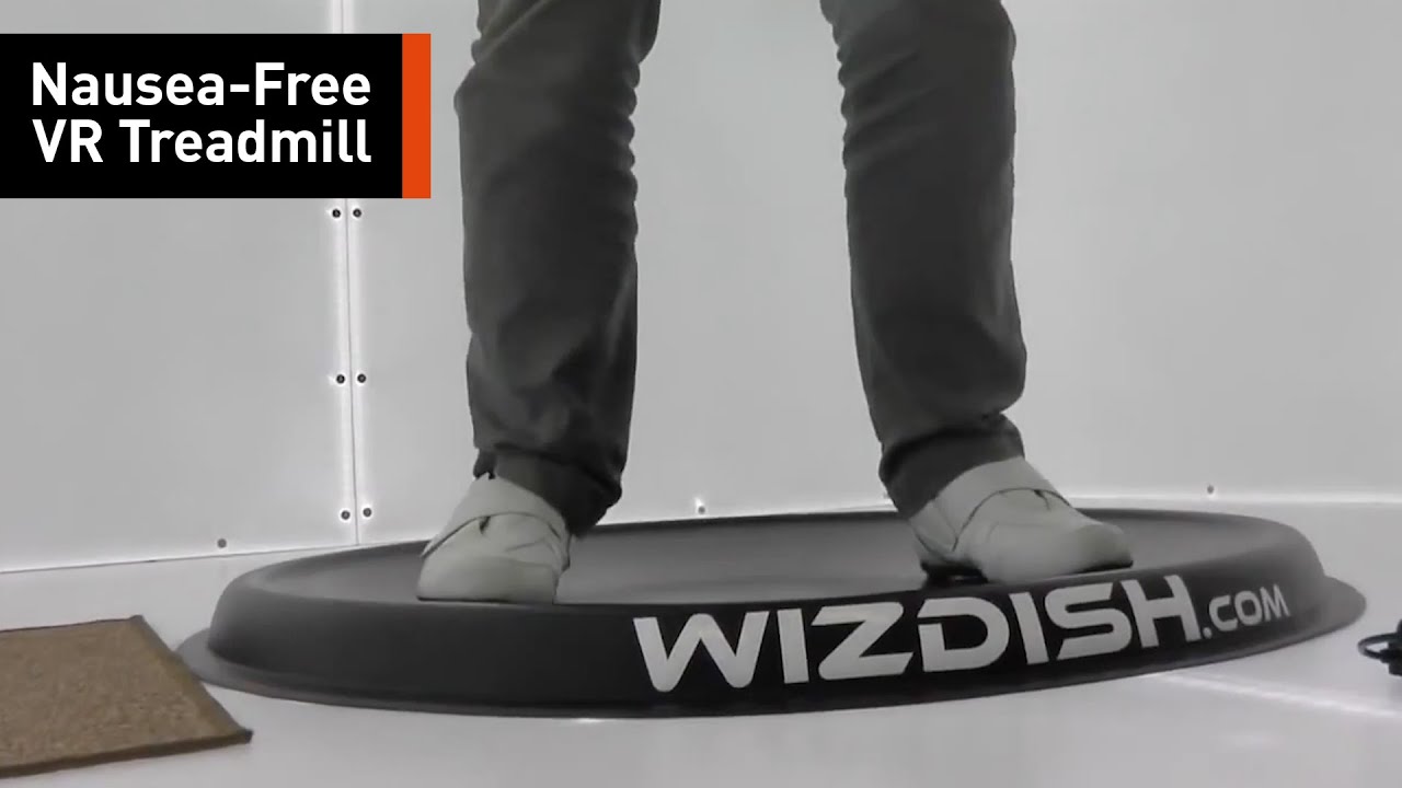 Nausea-Free Virtual Reality Treadmill - YouTube