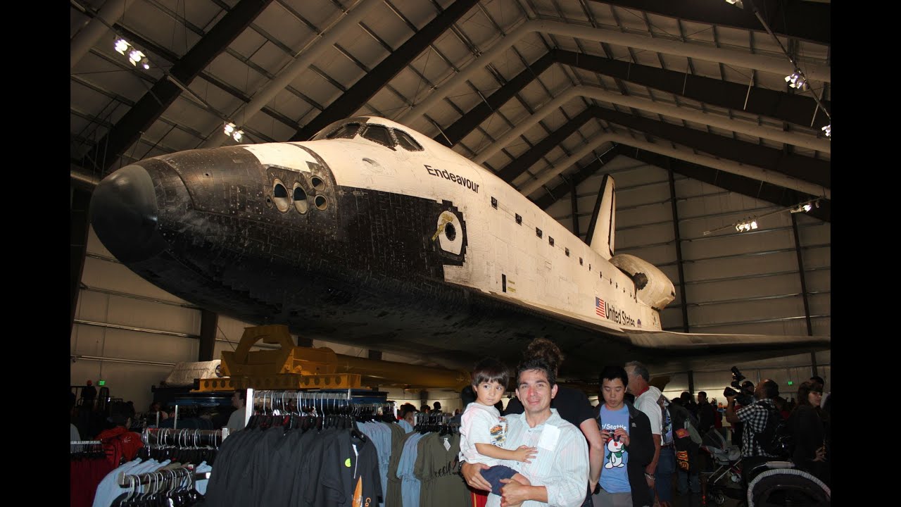 Space Shuttle Endeavour exhibit - YouTube