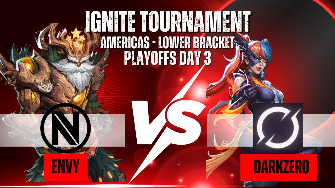 Marvel Rivals IGNITE - AMERICAS | ENVY vs DARKZERO｜PLAYOFFS DAY 3｜LOWER ...