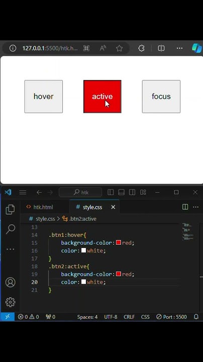 Css Hover Active Focus Html Coding Webdesign Webdevelopment Css Programming Development