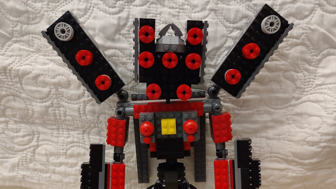 Lego Upgraded Titan Speakerman Make Full Youtube 3031