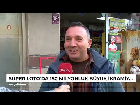 Süper Loto’da 150 milyonluk büyük ikramiye Bandırma’ya çıktı