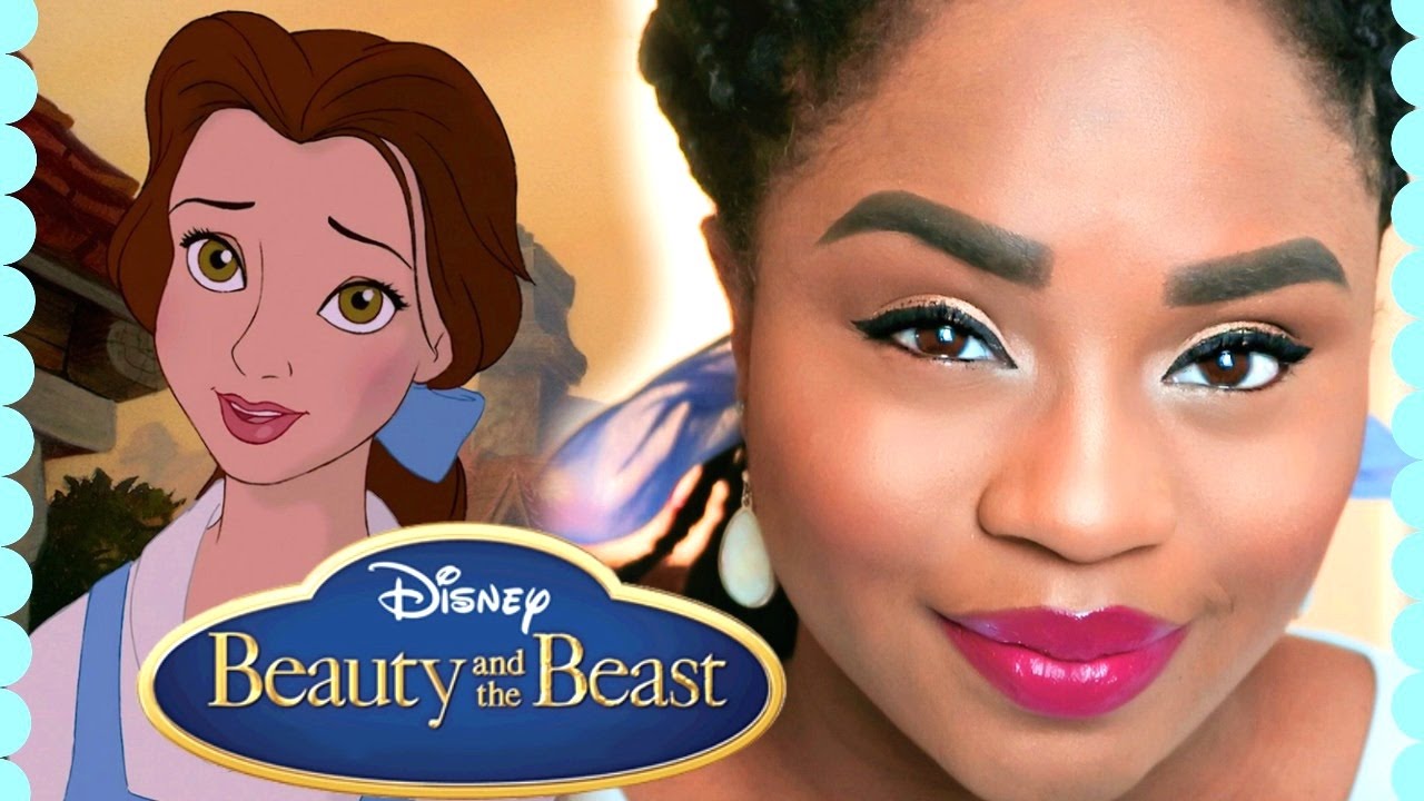 Belle Disneybound!! | Hair, Nails, Makeup | Beauty and the Beast Collab ...