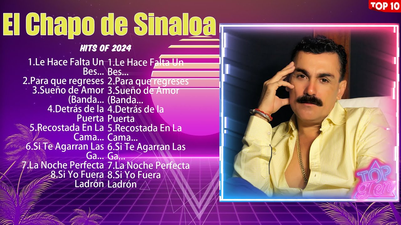 El Chapo de Sinaloa Mix Éxitos - Lo Mas Nuevo 2024 - Lo Mejor Canciones ...