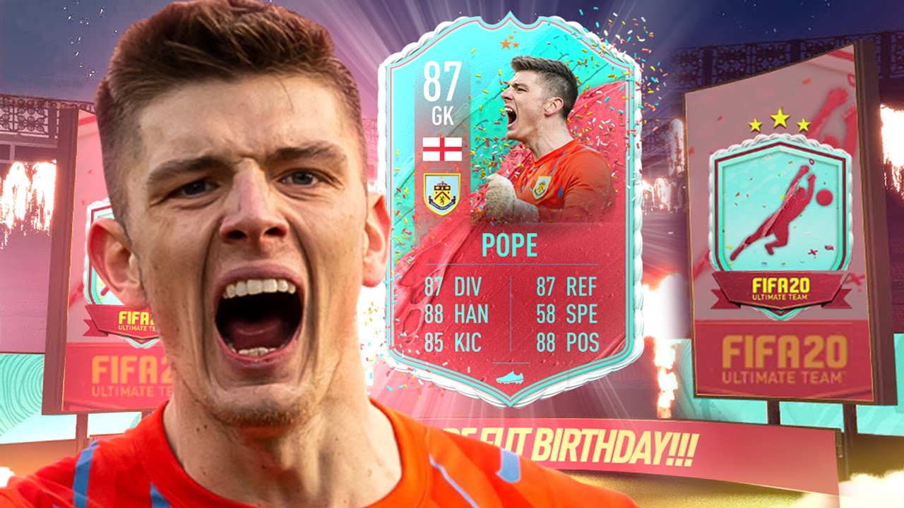 O SBC MAIS BIZARRO DA HISTORIA, NICK POPE FUT BIRTHDAY - FIFA 20 UT ...