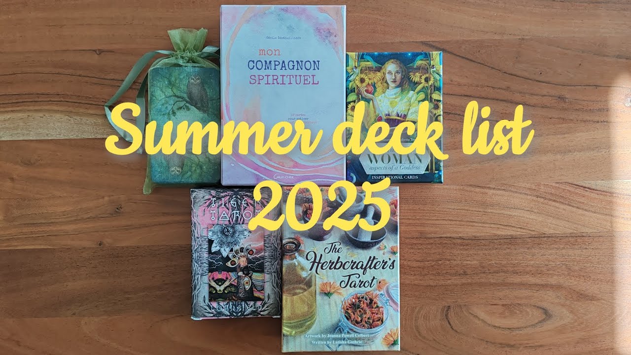 Summer decks and practice 2025 - YouTube