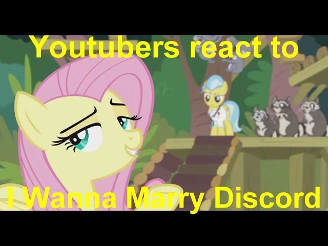 Mlp Fluttershy And Discord Wedding