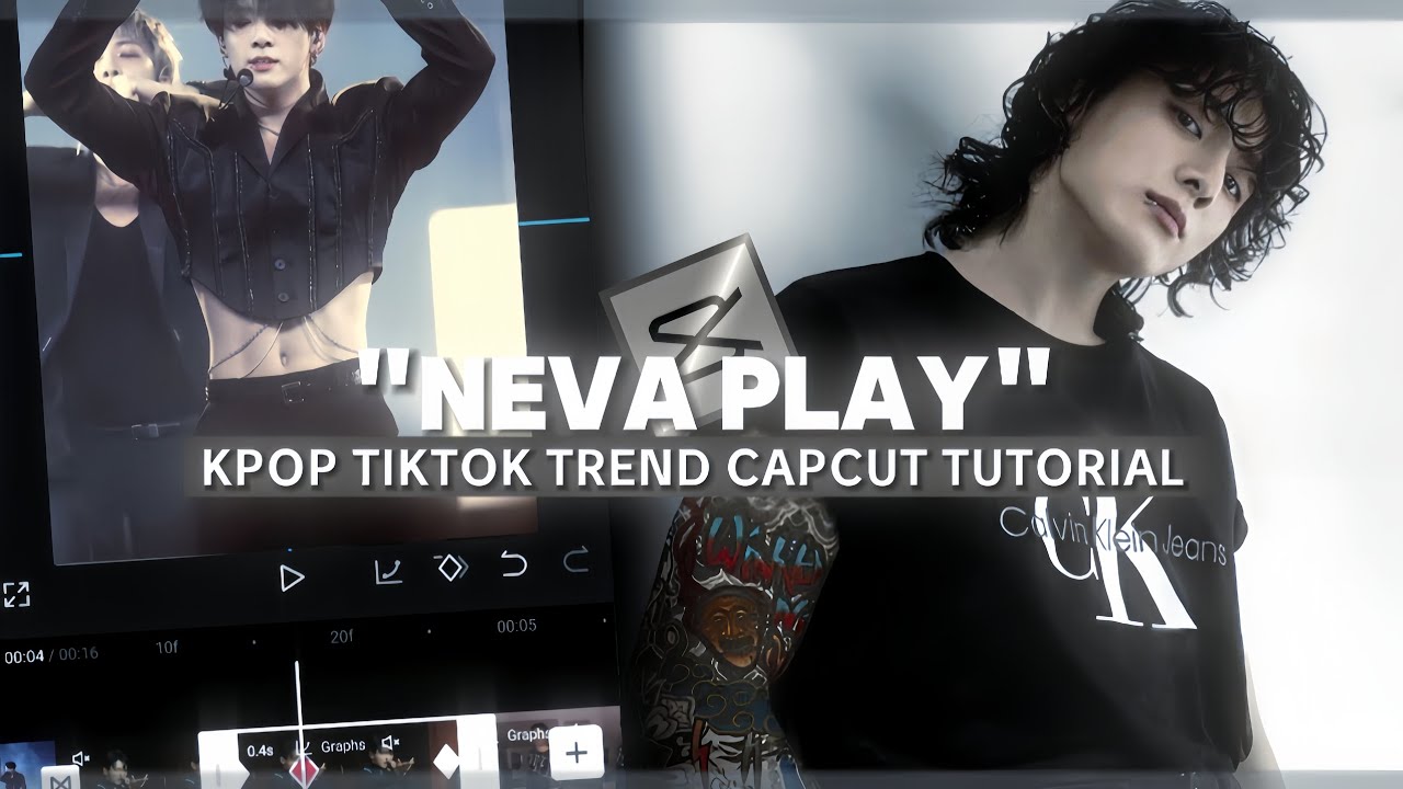 "NEVA PLAY" - KPOP TIKTOK TREND CAPCUT TUTORIAL | JUNGKOOK | TRENDING | VIRAL | CC | BTS | RM ...