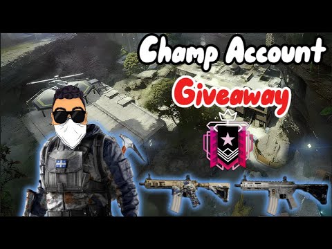 $1,500 CHAMP Account Giveaway! Rainbow Six Siege - YouTube