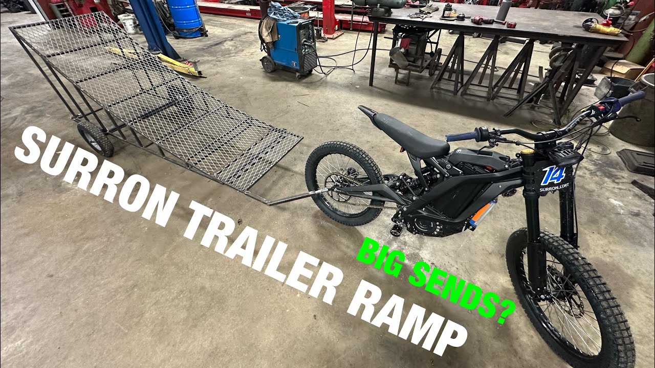 Surron Ramp Trailer - YouTube
