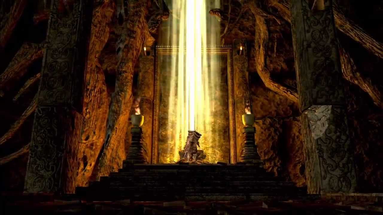 Firelink Altar - placing the Lordvessel - YouTube
