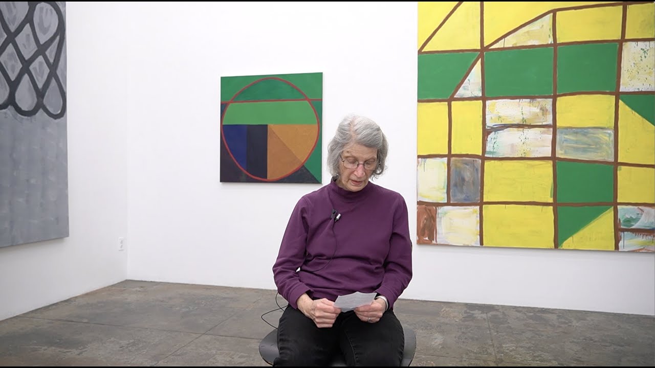 Harriet Korman “Notes on Painting: 1969 - 2019” - YouTube