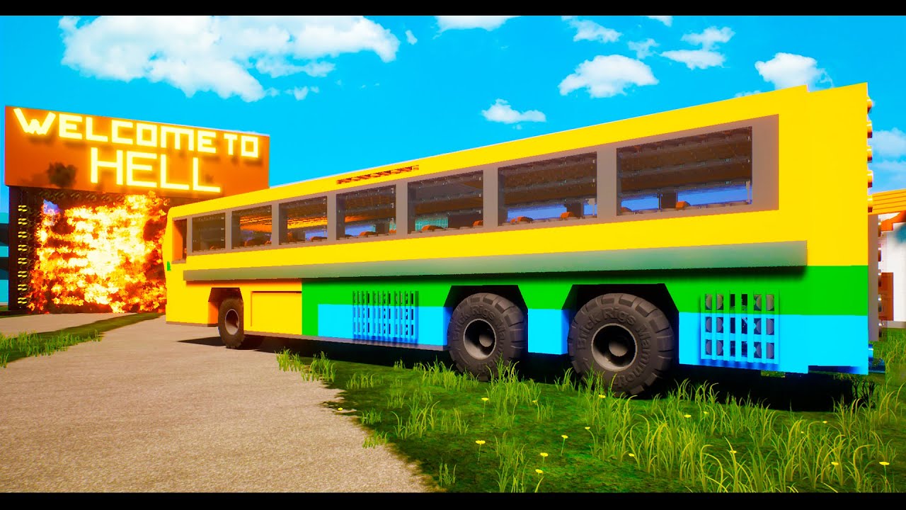 Buses - Trial by Fire! - Brick Rigs - YouTube