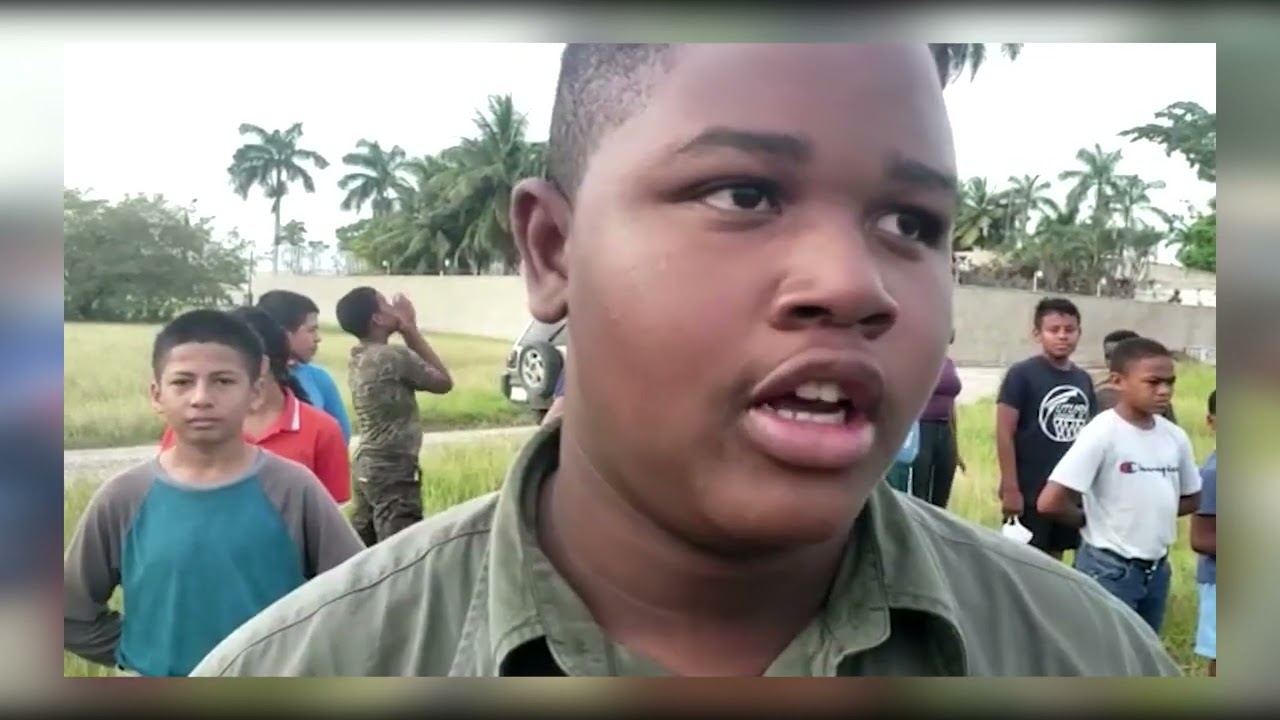 BDF Cadets Get Training on Fire Drills - YouTube