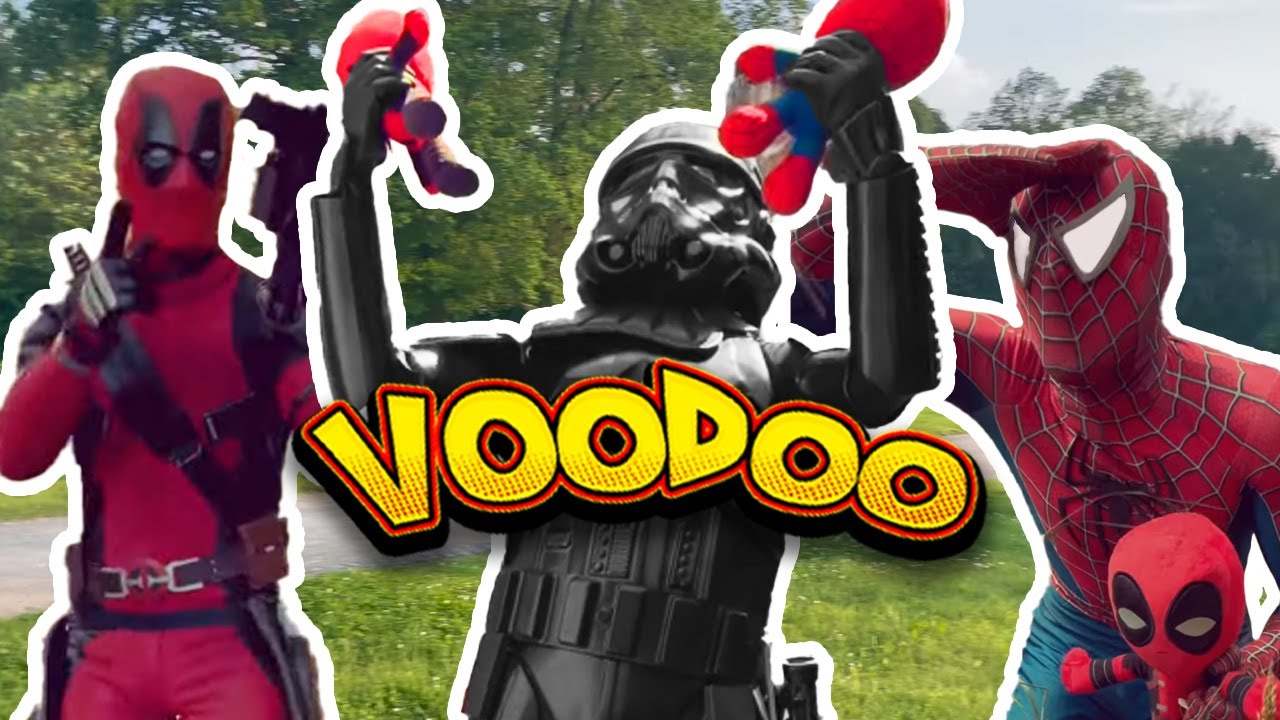 Dark Trooper vs. Spider-Man & Deadpool - Voodoo - YouTube