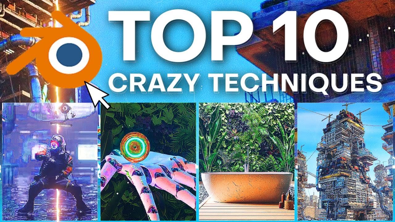 Top 10 Crazy Blender Techniques #7 - Awesome Creators! - YouTube