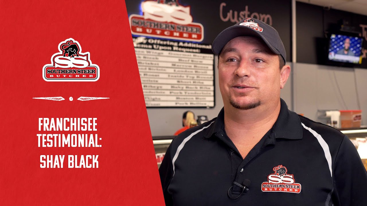Southern Steer Butcher Franchise - Owner Testimonial: Shay Black - YouTube