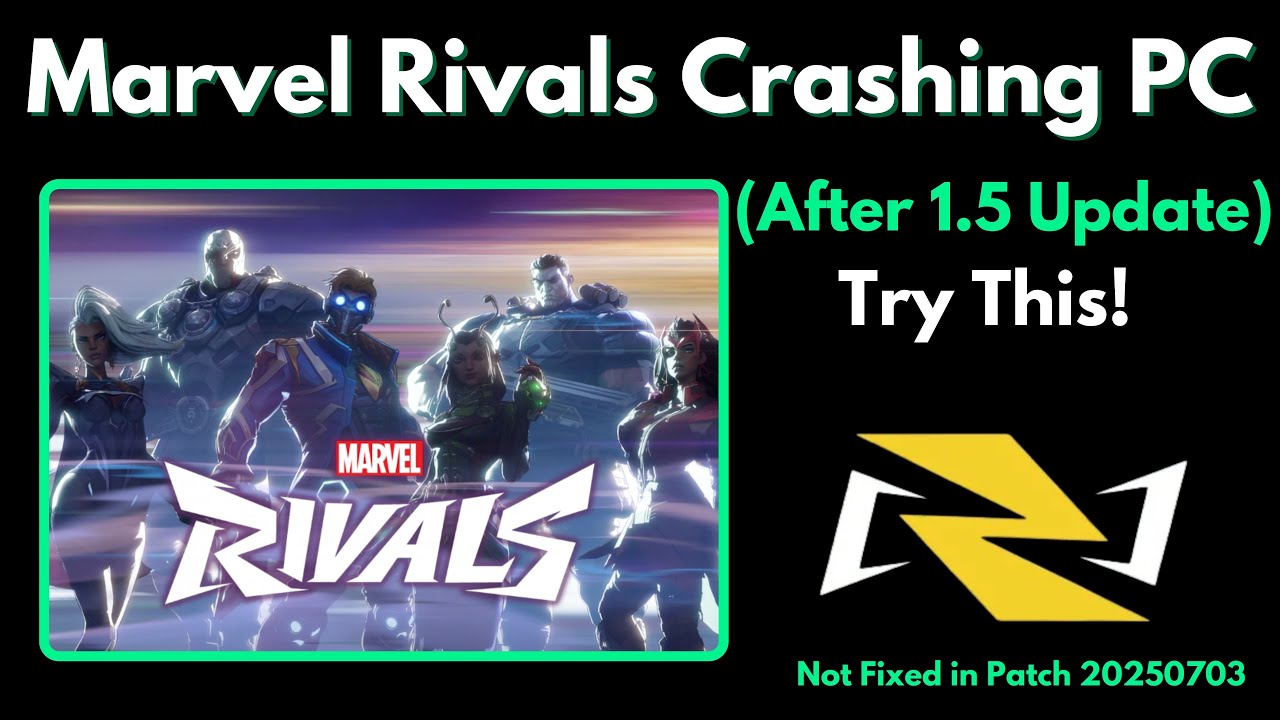 Marvel Rivals Crashing on PC After 1.5 Update? TRY THIS THING! - YouTube